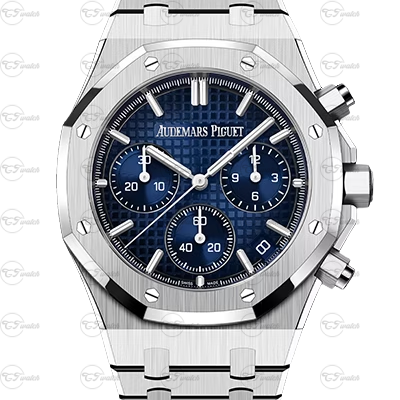 Audemars Piguet Royal Oak Offshore 26715 blue Dial Chronograph 42mm ...