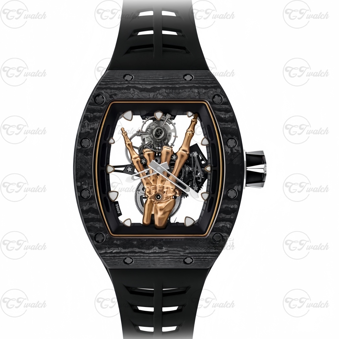 Richard Mille RM66 Automatic Mechanical Luxury Watch – Skeleton Dial ...